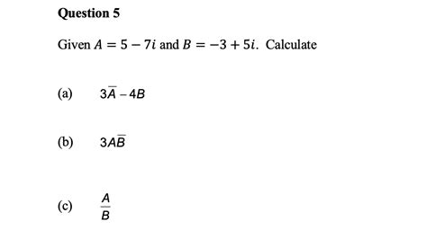 Solved Question 5 Chegg Com