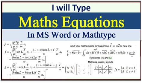 type mathematical equations in ms word by muzakir baloch fiverr