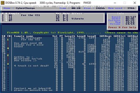 Fmod On Twitter Chrisjdarcy Close Fmod In The Dos Days Shared A Similar Name With The