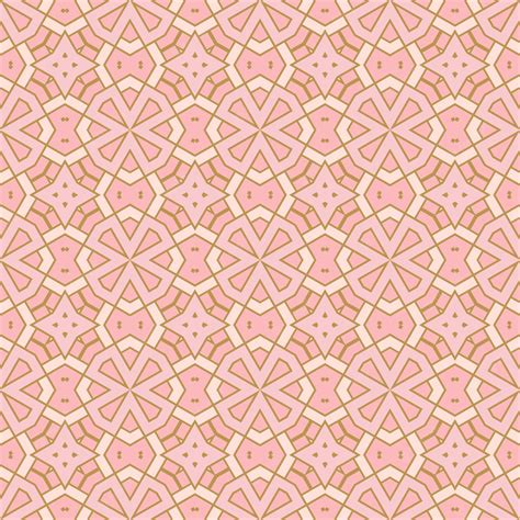 Premium Vector Abstract Thin Line Seamless Pattern Linear Ornamental Geometric Background