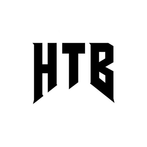 Htb 字母標誌設計 科技公司 Htb 標誌設計 黑白色配色 Htb 標誌 Htb 矢量 Htb 設計 Htb 圖標 Htb 文字母 Htb 排版 Htb 標籤設計 Premium矢量