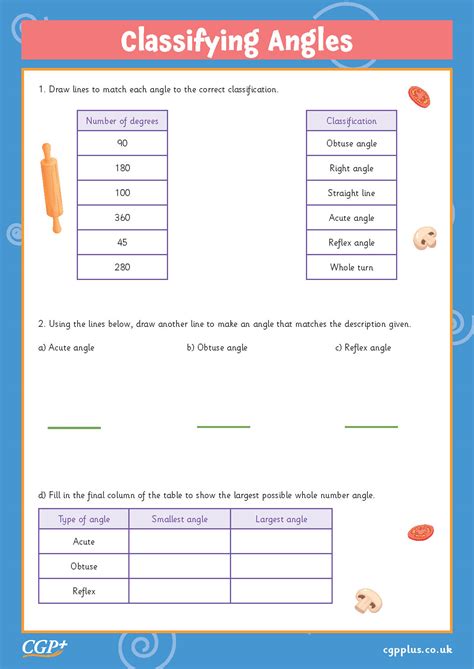 Classifying Angles Problems Stretch Year 5 Cgp Plus