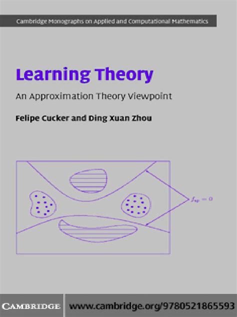 2007 Cucker Learning Theory An Approximation Theory Viewpoint Pdf Variance Estimator