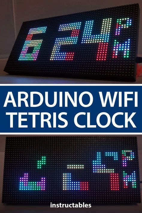 Best 13 Seven Segment Led Clock Esp8266 Ws2812b By Jdobry Artofit