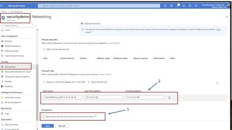Quick Track Beginners Guide To Azure Sql Network Security Concepts Deepthi Goguris Sql