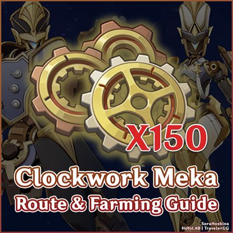 Clockwork Meka Route And Farming Guide Genshin Impact