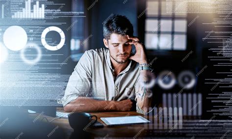 Premium Photo Web Designer Feeling Stressed Tired And Depressed While