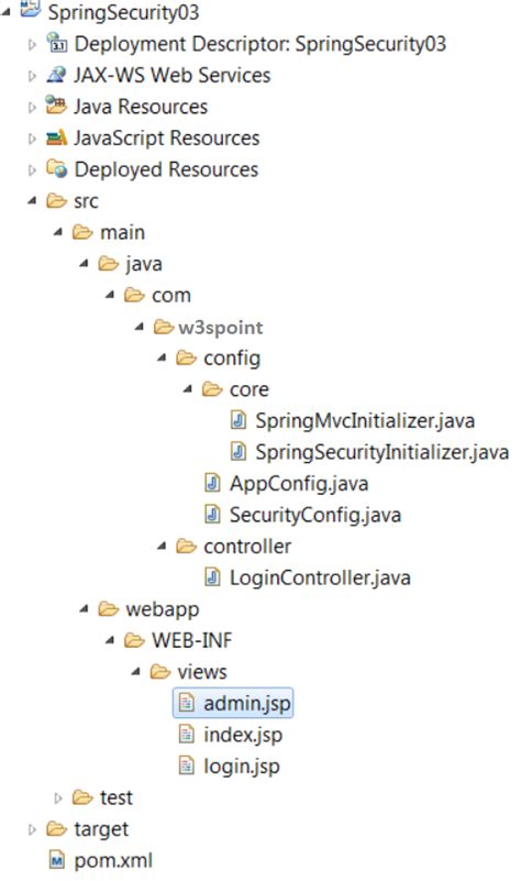 Spring Security Form Based Authentication W Schools