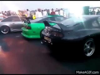 Supra Backfire and Burnout compilation on Make a GIF