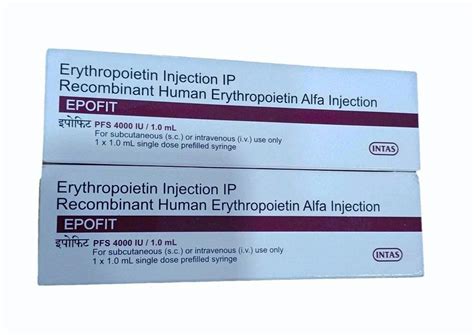 Epofit 4000 Iu Injection At ₹ 450 Vial In Gurugram Id 2851790606897