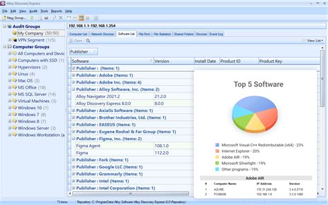 Alloy Discovery Express Get To Know Your Network Inventory