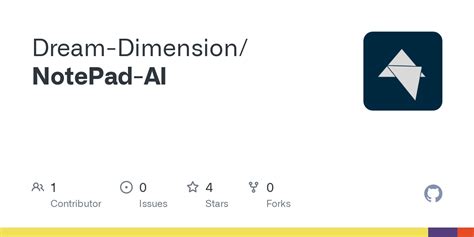 GitHub Dream Dimension NotePad AI