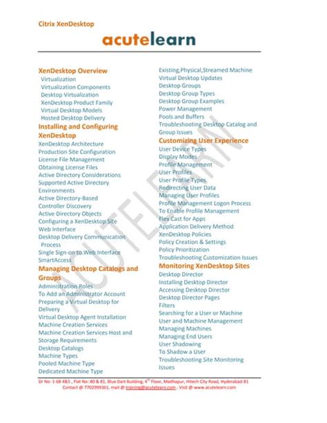 Citrix Xen Desktop Pdf