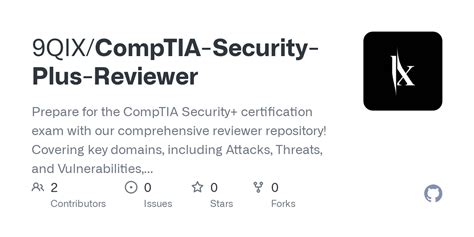 Github 9qix Comptia Security Plus Reviewer Prepare For The Comptia Security Certification
