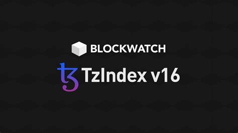 announcing tzindex v16 tezos indexer r tezos
