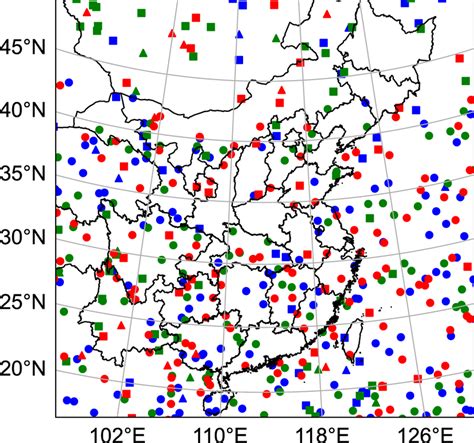 Map Of Gnss Radio Occultation Soundings From Cosmic2 Circles Metop