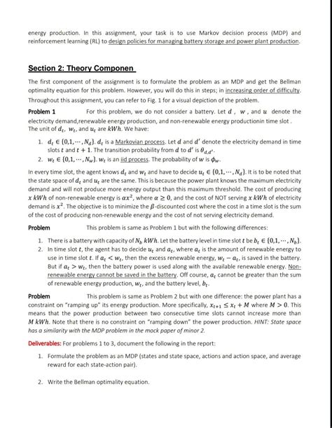 Solved Planning And Learning For Smart Grids Se Owing To Chegg
