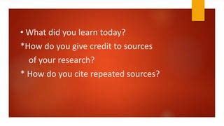 IN TEXT CITATION POWERPOINT Pptx