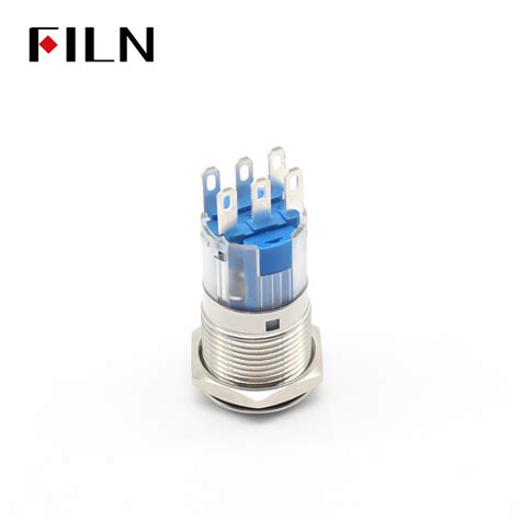 MM Push Button Metal NO NC Double Row Pushbutton Switches