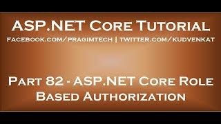Role Based Authorization In Asp Net Core Web API Usi Doovi