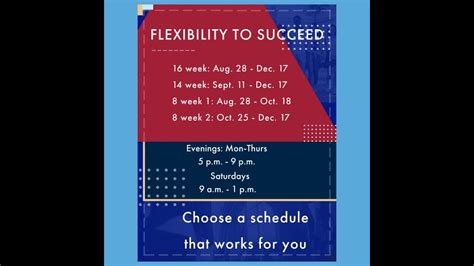 Evening And Weekend Classes Youtube