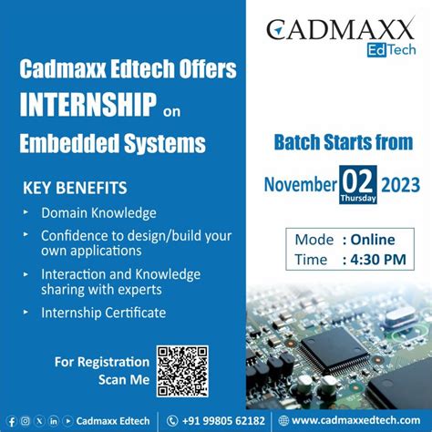 cadmaxx edtech pvt ltd on linkedin embeddedsystems internship