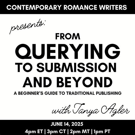 From Querying To Submission And Beyond A Beginners Guide To