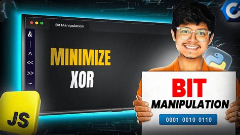 2429 Minimize Xor Bit Manipulation Youtube