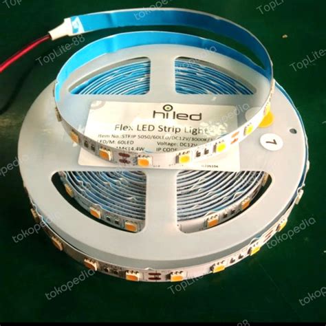 Jual Lampu Led Strip HILED LED Flexibel Light Indoor Hiled W Watt K Jakarta