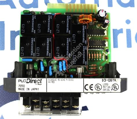 D3 08tr By Automation Direct Relay Output Module Dl305 Directlogic 305 Automation Industrial