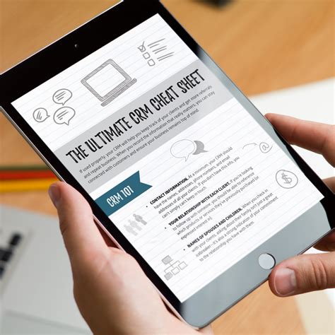 The Ultimate Crm Cheat Sheet Remindermedia