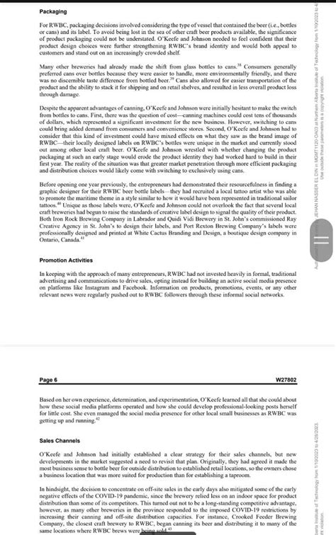 Solved 1 Crest Analysis Please Refer To The Table