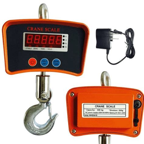 Rechargeable Crane Hanging Scale 200kg Uniwin Marketing
