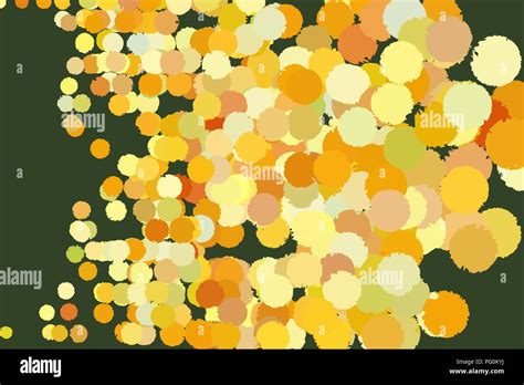 Abstract Geometric Background With Shape Of Messy Random Line Circles Pattern Vector