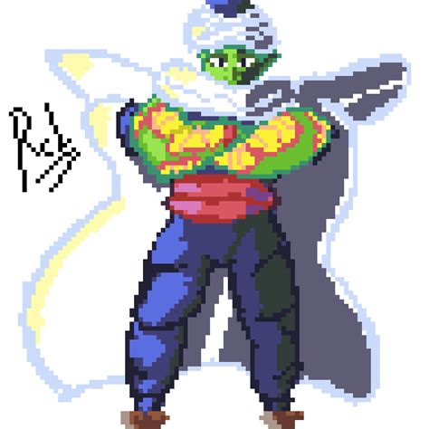 Pixel Piccolo By Ryanlatta On Newgrounds