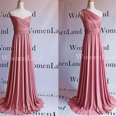 Dusty Pink Dress Etsy
