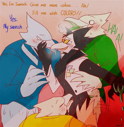 Post 4597603 Deltarune Swatch Swatchling