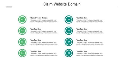 domain claim powerpoint presentation and slides slideteam