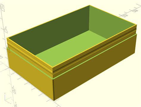 GitHub Cedrocandito Snap Box Work In Progress Parametric Box With A Snappy Lid For OpenScad