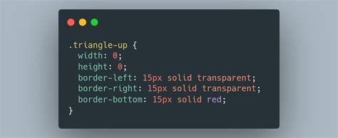 How To Create Triangles In Css