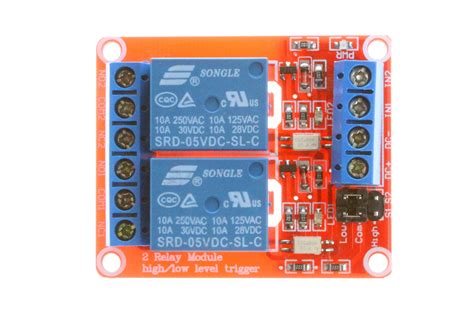 Snapklik Com NOYITO 12V 2 Channel Relay Module High Low Level Trigger