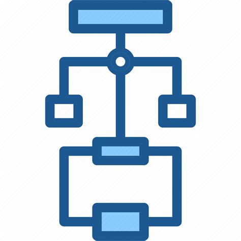 Flow Chart Process Processing Structure Icon Download On Iconfinder