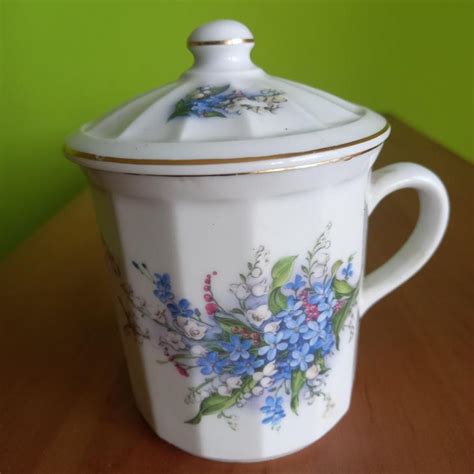 Retro Porcel Nov Hrnek S Pokli Kou Aukro