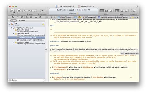 Objective C How To Fix Protocol Not Implemented Stack Overflow