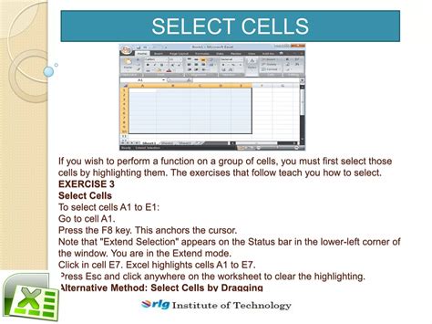 introduction to microsoft excel 2007 pptx computing technology