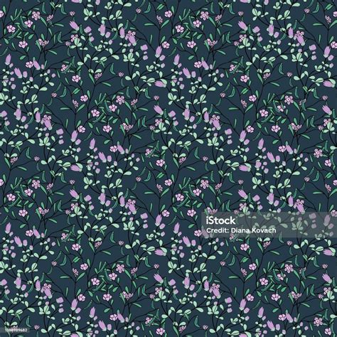 꽃과 잎이 피는 매끄러운 패턴으로 손으로 그려졌습니다 플로럴 컬러풀한 여름 컬렉션 인사말 카드 벽지 포장지 직물 포장 장식 낙서 일러스트레이션 꽃 식물에 대한 스톡 벡터