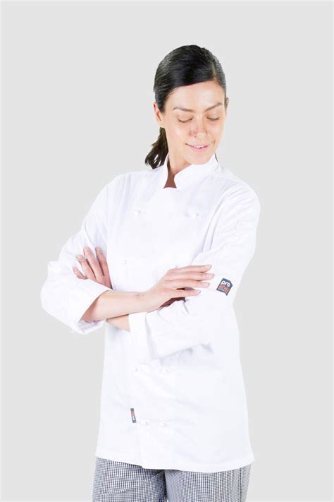 TRADITIONAL CHEF JACKET WHITE Industry And Trade