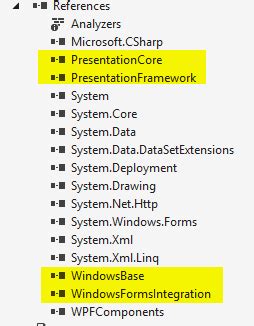 Open WPF Windows From Winforms Application AndyDunkel Net