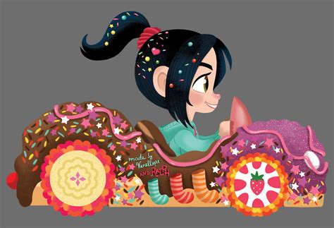 Anime De Vanellope Von Schweetz