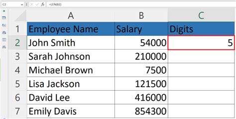 How To Count The Number Of Digits In Microsoft Excel Spreadcheaters